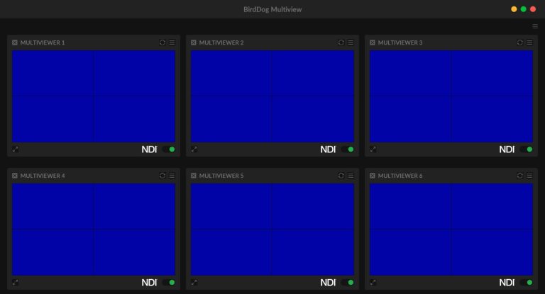 BirdDog Multiview V2.8 (Create Advanced NDI Multiviews) Download ...