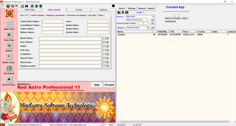 Red Astro Professional 11 (MindSutra) Download - TeamArmaan