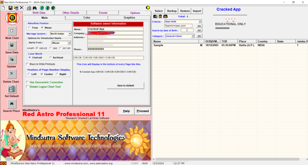 Red Astro Professional 11 (MindSutra) Download - TeamArmaan
