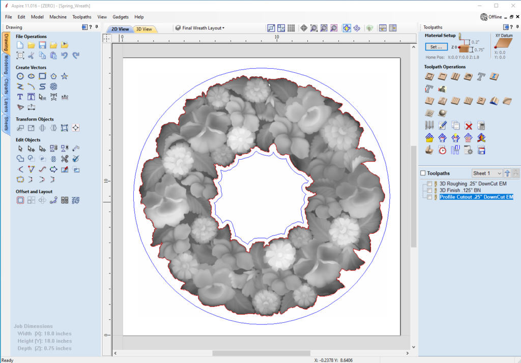 Aspire V11 (Vectric software For CNC Machining) x86 With Crack - TeamArmaan