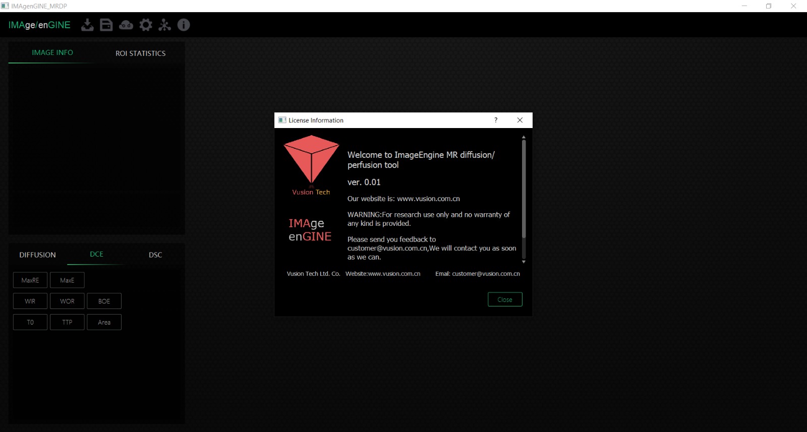 IMAgenGINE MRI (Smart Diffusion/Perfusion Post-Processing Tool ...